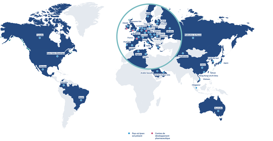 À propos d’Ipsen | Groupe biopharmaceutique pionnier